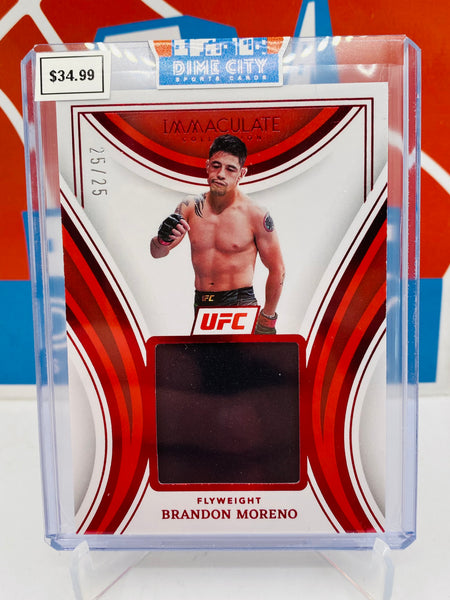 Panini Immaculate 2023 UFC Fighter Worn Patch #/25 – Dime City Sports Cards