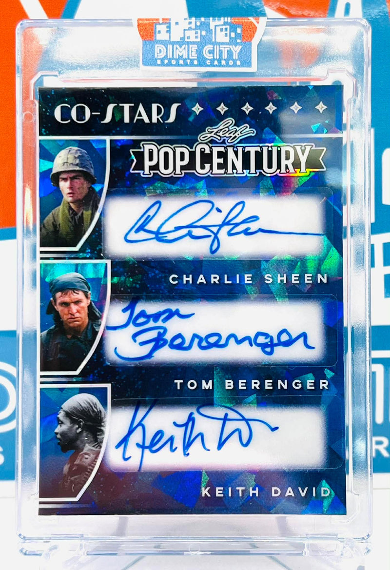 Co-Star 6 Autos 1/1 Platoon Movie 2025 Leaf Pop Century #CS6-3 – Dime ...