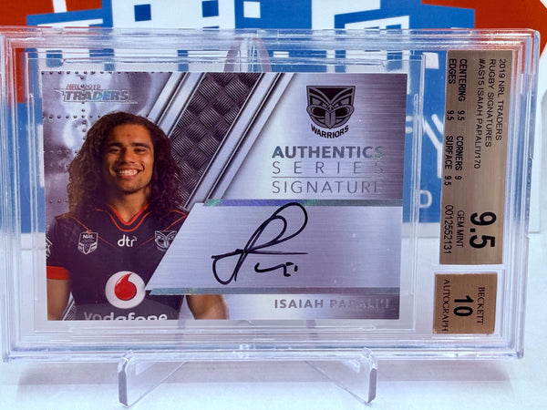 NRL Traders 2019 Authentics Series Signature #/170 BGS 9.5 – Dime City ...