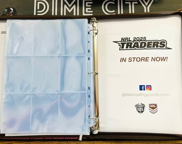 NRL 2025 Titanium Hobby Album - With Numbered card – Dime City Sports Cards