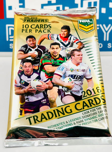 NRL Traders 2018 Pack – Dime City Sports Cards Limited