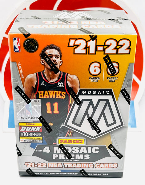 Panini Mosaic NBA 2021-22 Blaster Box – Dime City Sports Cards